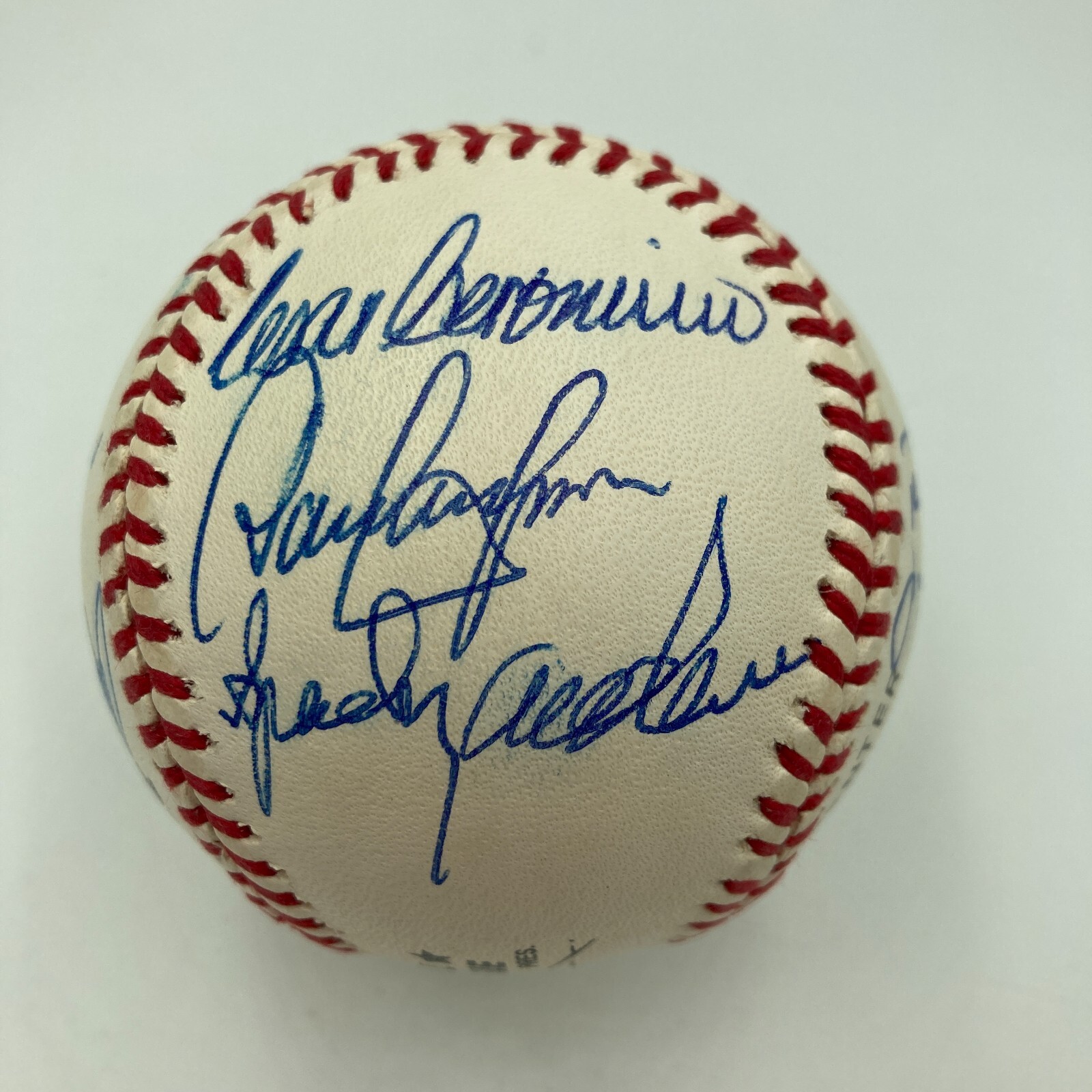 Beautiful 1976 Cincinnati Reds World Series Champs Team Signed Baseball ...