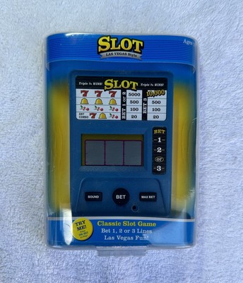 Reczone SLOT Machine Las Vegas Style CS4001 Pocket Arcade Classic Slot ...