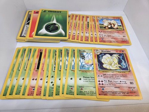 P 1999 Pokemon TCG Base Set Brushfire Theme Deck Complete 60 Cards | eBay