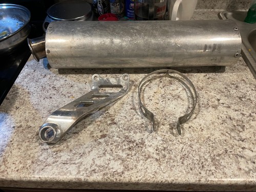 Hindle Sportbike Motorcycle Exhaust Pipe Canister | eBay