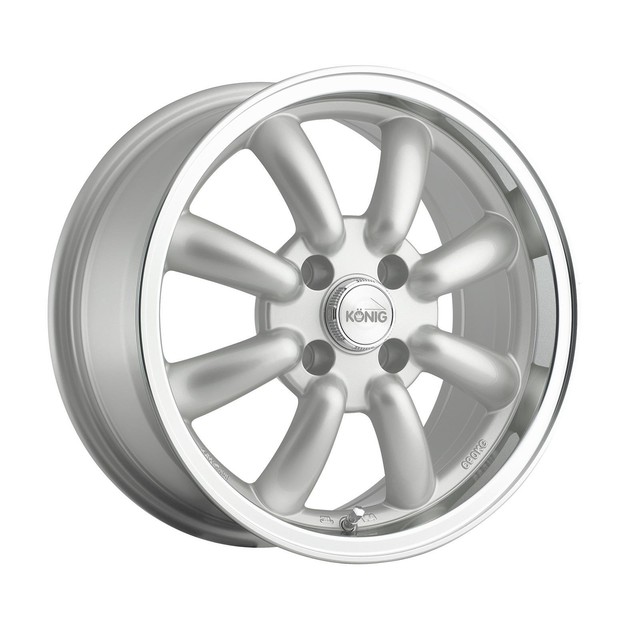 Konig Wheels Rewind 7x16 Silver Machined Lip Rim for sale online | eBay