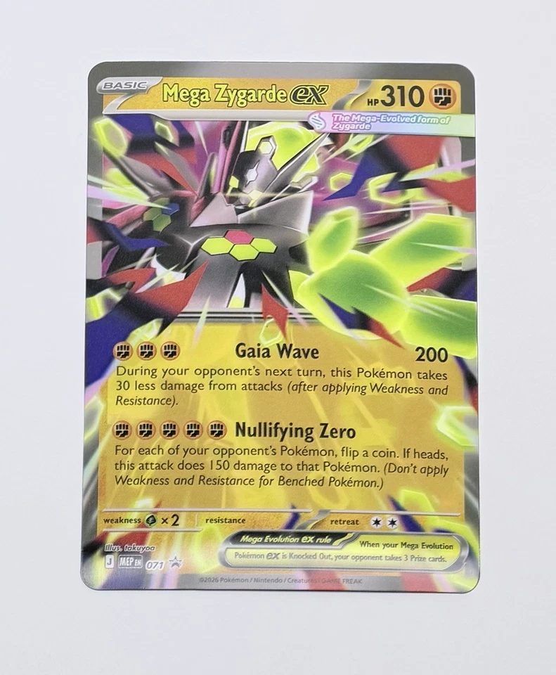 Preços baixos em Mega Zygarde Ex 047/088 Jumbo Cards | eBay