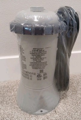 *NEW* Intex Krystal Clear 603 GPH Above Ground Cartridge Filter pool ...