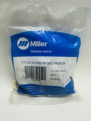 NEW Miller 218183 Receptacle Assembly | eBay
