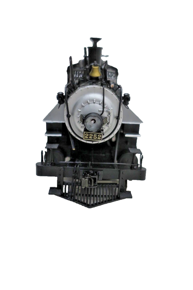 Division Point O Scale Brass Southern Pacific 4-6-0 Fire Train # 2252 2 ...