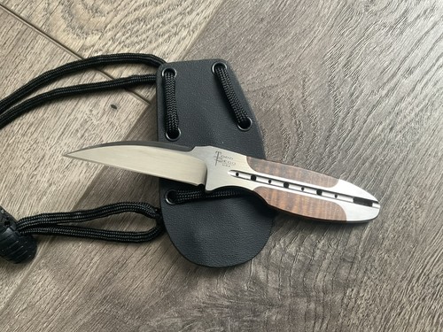 Todd Begg Custom neck Knife - Hawaiian Koa - Piece Of History Preowned ...