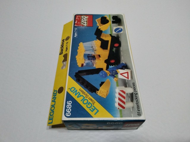 LEGO Town: Backhoe (6686) for sale online | eBay