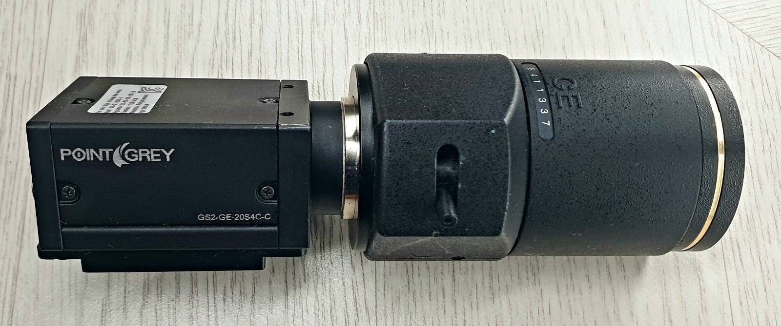 POINT GREY GS2-GE-20S4C-C CAMERA WITH 3MP IR LENS | eBay