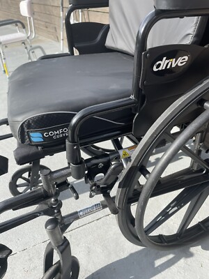 Drive Cruiser III Wheelchair - Black (K320DDA-ELR) 822383123387| eBay