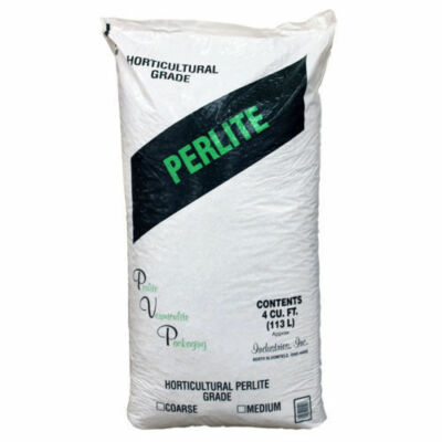Coarse Perlite 4 cubic foot bag Horticultural Grade Planter Growing ...