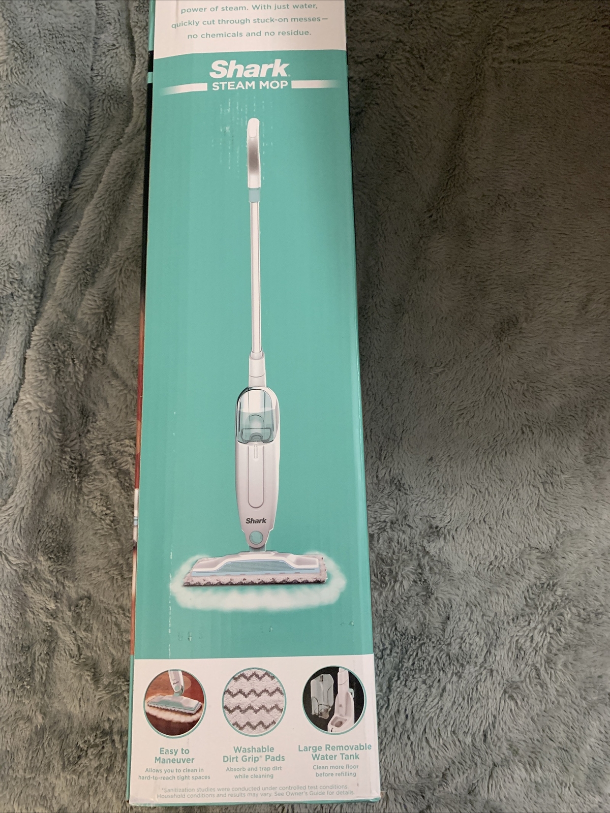 Shark Steam Mop S1000WM Upright Lightweight Cleaner Sanitize Home Hard ...