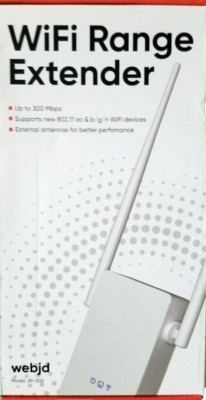 WEBJD JN-300 300Mbps WIFI Range Extender with External Antennas | eBay