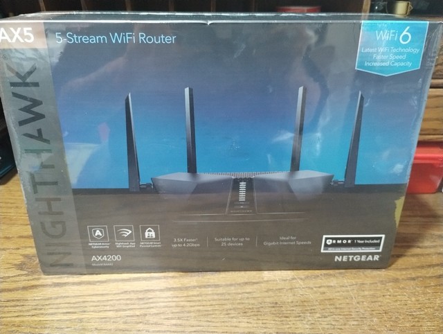 NETGEAR Nighthawk RAX43 Dual-Band Wi-Fi 6 Router for sale online | eBay