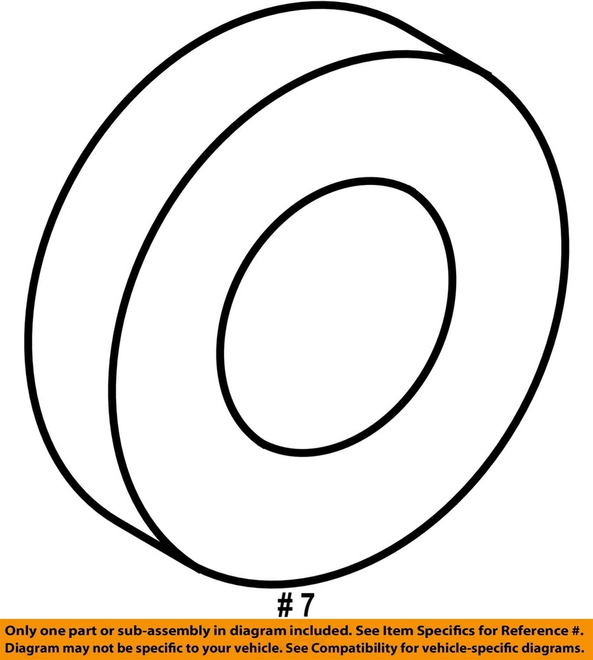 FORD OEM 05-22 Crown Victoria Carrier Front Axles-Axle Seal EC3Z3254A ...