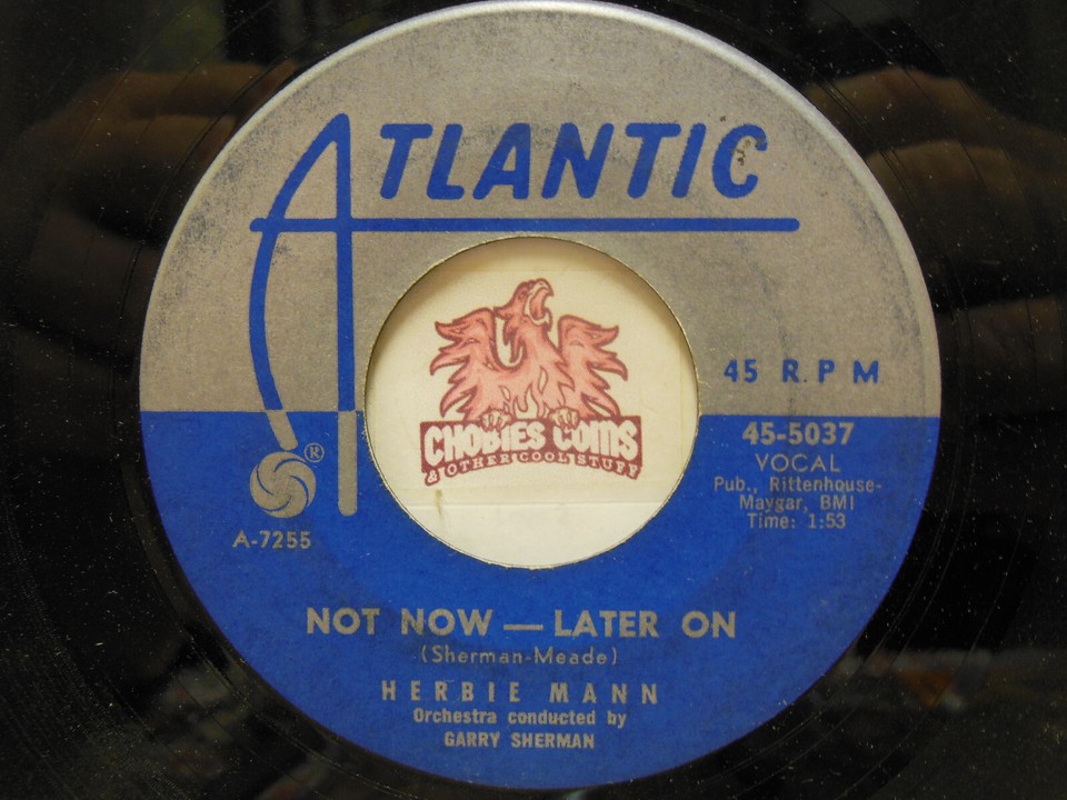 Herbie Mann – Harlem Nocturne / Not Now - Later On, 45 RPM G+ (19C) | eBay
