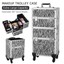 3-In-1 Aluminum Trolley Box Makeup Case Jewelry Cosmetic Nail Beauty ...
