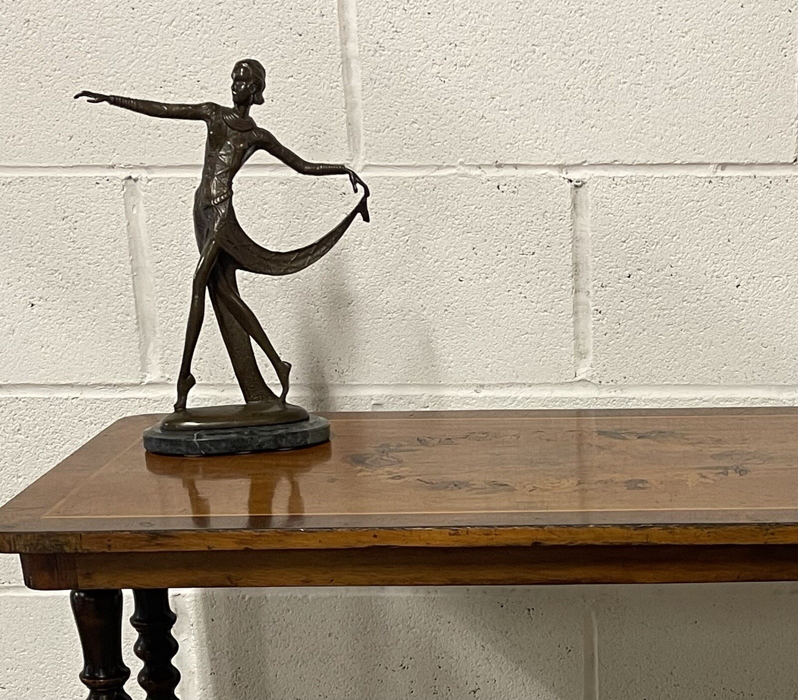 Beautiful Elegant Art Deco Dancing Lady Figurine After Lorenzl | eBay