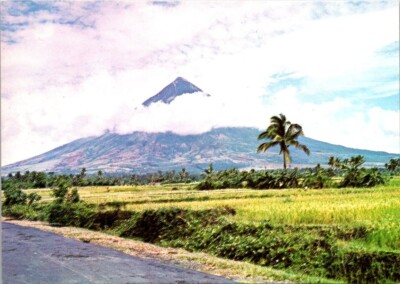 Postcard Philippines Mayon Volcano Bicol Peninsula 6x4 | eBay