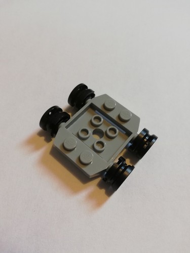 LEGO 24326 essieux châssis gris clair roues voiture pièces vrac objets ...
