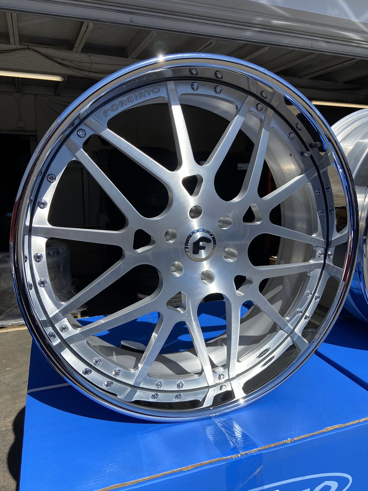 26" FORGIATO WHEEL & TIRE FORGIATO LEXANI ASANTI GIOVANNA FORGIS 6 LUG ...