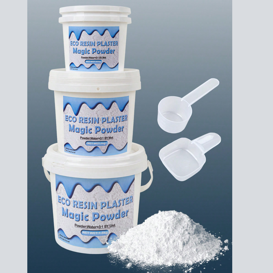 ECO RESIN CASTING POWDER - 1500G FAST CURED PLASTER CASTING POWDER FOR ...