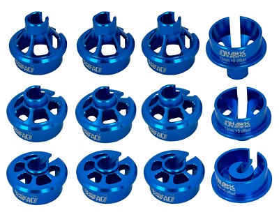 Dhawk Aluminum 13mm Shock Spring Cups Set For Team Associated RC10B6.4 ...