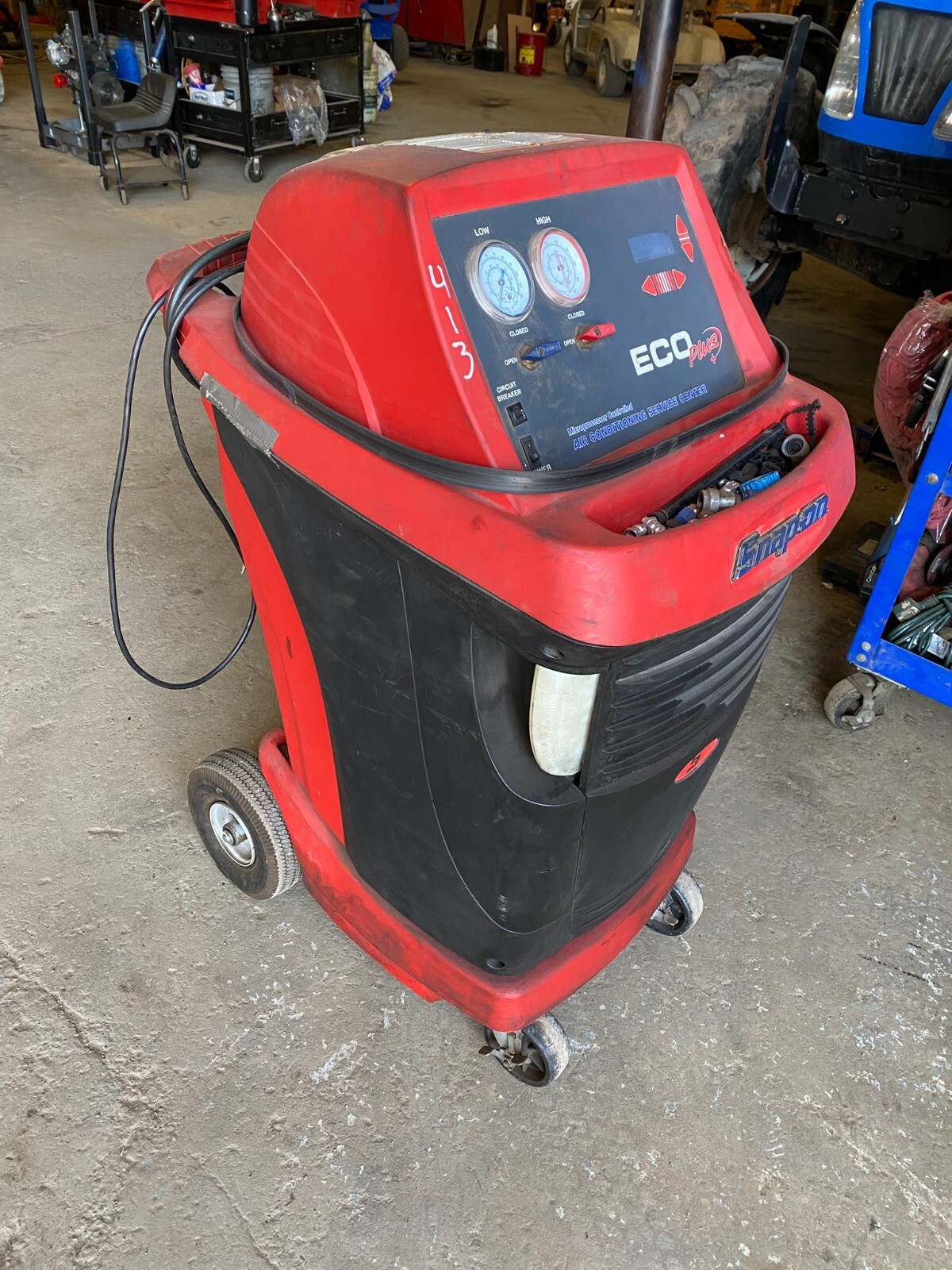 2012 USED EEAC324B SNAP-ON AIR CONDITIONING CHARGER STOCK#39957 | eBay