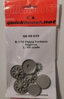 1/48 B-17G Flying Fortress engines - Quickboost 48039 | eBay
