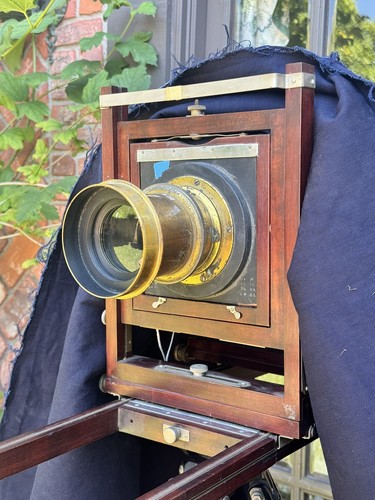 Cervees 2B 10in (254mm) f5 Brass Petzval Portrait Lens, Dallmeyer ...