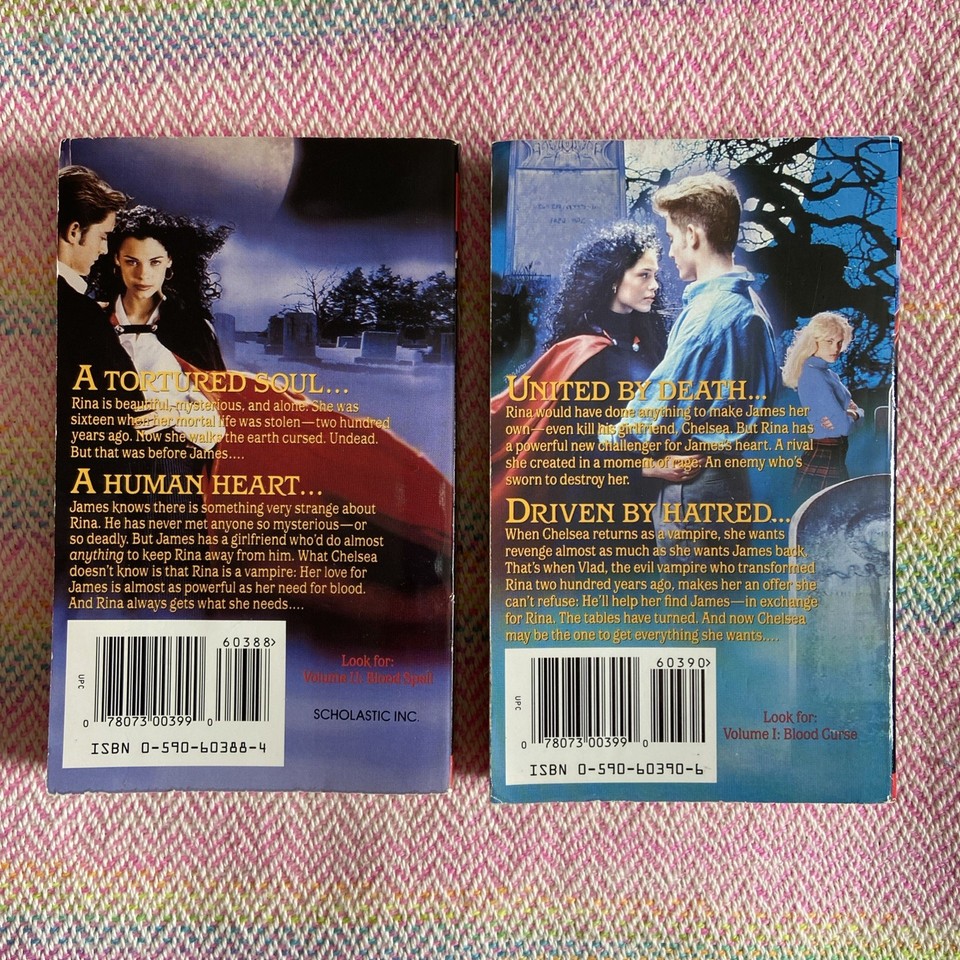 Vampire’s Love Blood Curse & Spell By Janice Harrell-Vintage YA Point ...