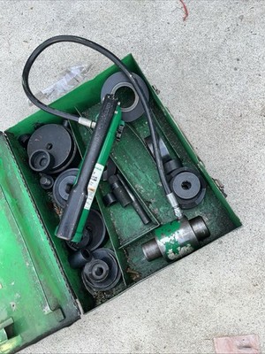 Greenlee 767 Hydraulic Punch Driver Set | eBay