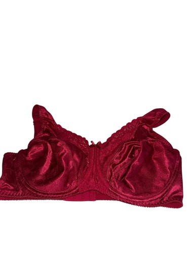 Playtex Secrets Lifts Bra Size 38D Style 4422 Red Floral Unlined ...