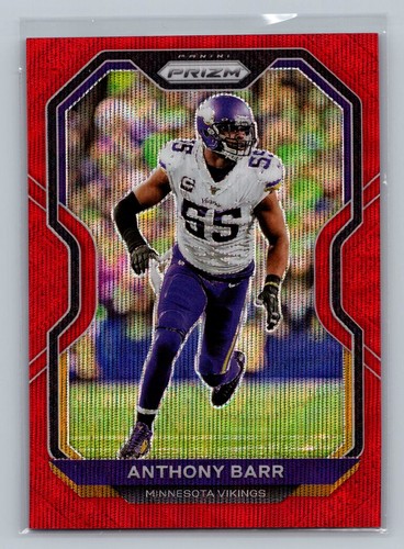 2020 Panini Prizm Anthony Barr Prizm Red Wave #/149 #221 | eBay