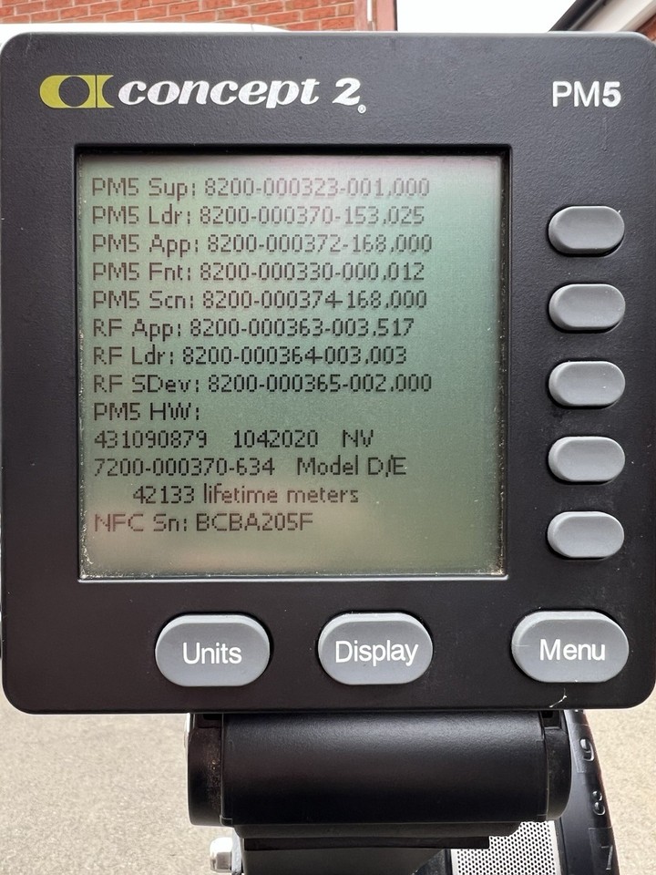 Concept 2 Rower Model D PM5 - Black | eBay UK