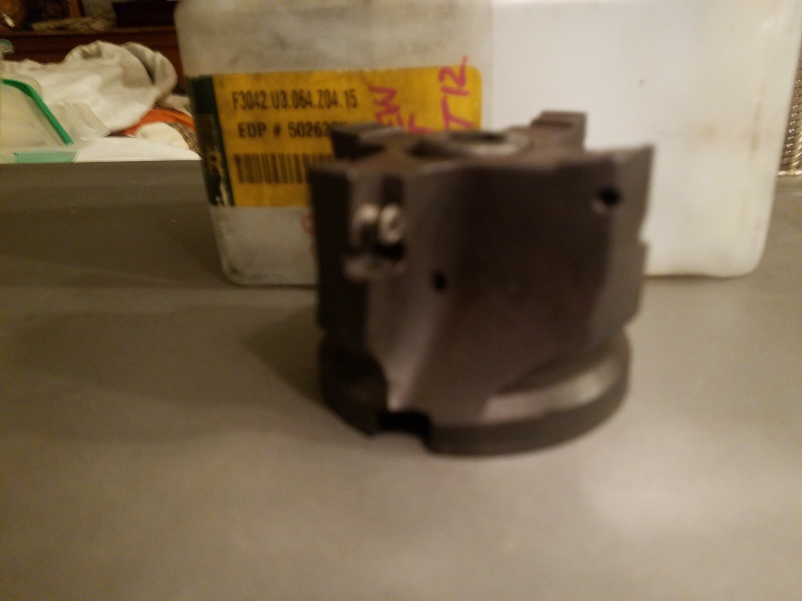 Walter F3042.UB.064.Z04.15 Indexable Face Shoulder Mill 4-Insert Cutter ...