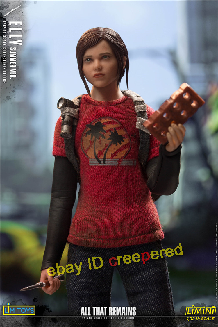 LIMTOYS The Last of Us Ellie 1/12 Action Figure 6'' Elly Collection ...