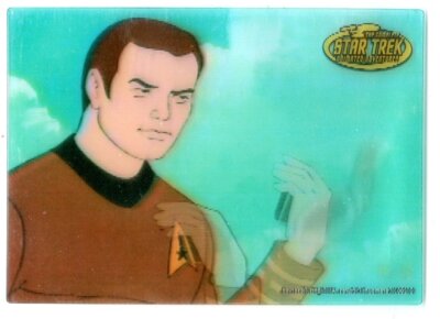 STAR TREK THE COMPLETE ANIMATED ADVENTURES KIRK IN MOTION LENTICULAR ...
