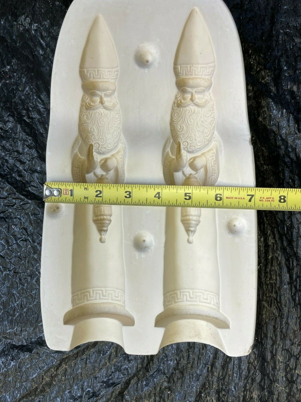 VINTAGE CERAMICHROME CERAMIC MOLD #C-2148 BISHOP SANTA | eBay