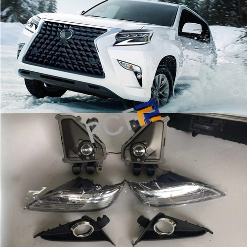 Fit For 2014-2023 Lexus GX460 LED DRL Bumper Fog Light Full Set | eBay