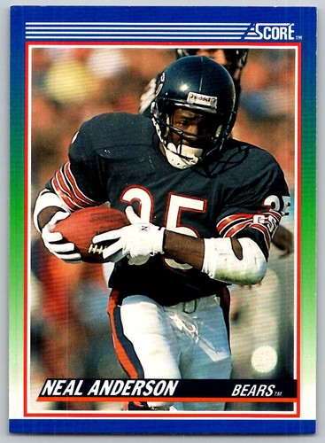 1990 SCORE NEAL ANDERSON CHICAGO BEARS #47 | eBay