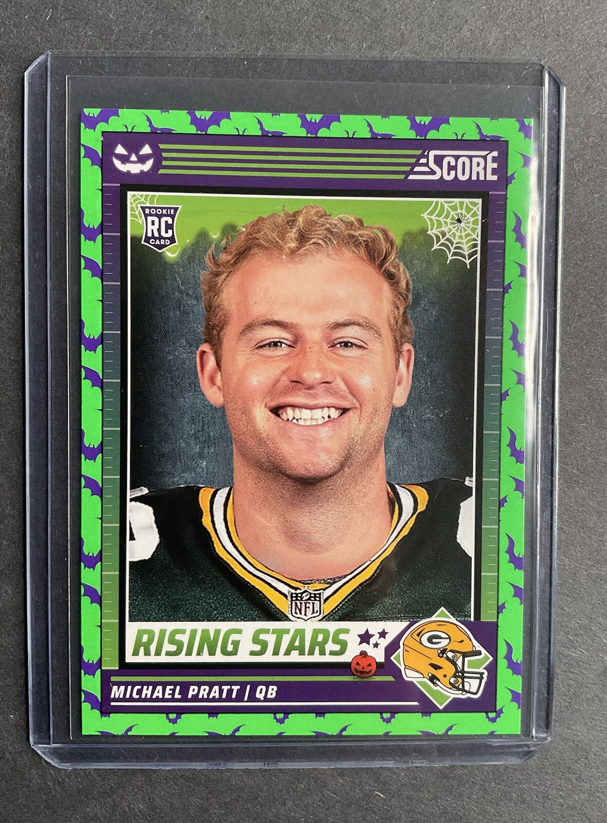 Michael Pratt Rookie Halloween Bats - 2024 Panini Score Football Card ...