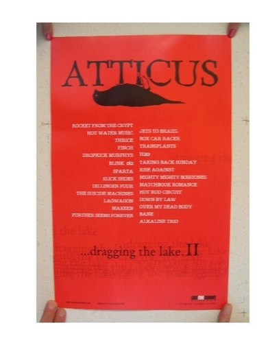 Atticus Poster Dragging The Lake II Two | eBay