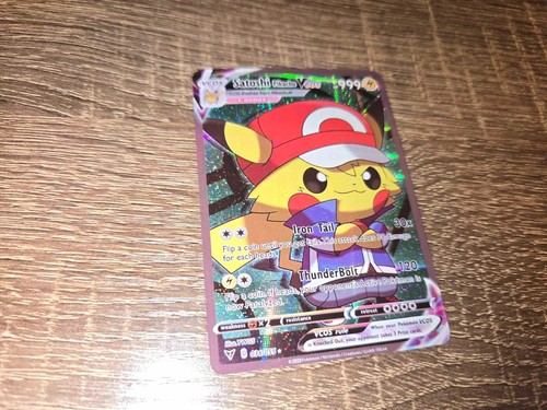 Pikachu Ash Ketchum Pokemon Card Holo GX 20 | eBay