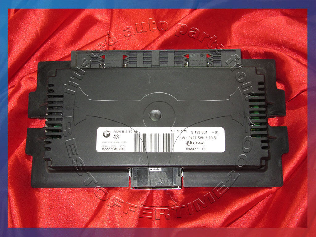 BMW E70 X5 series FRM 2 AHL ADAPTIVE LIGHT LCM FOOTWELL MODULE FRMII ...