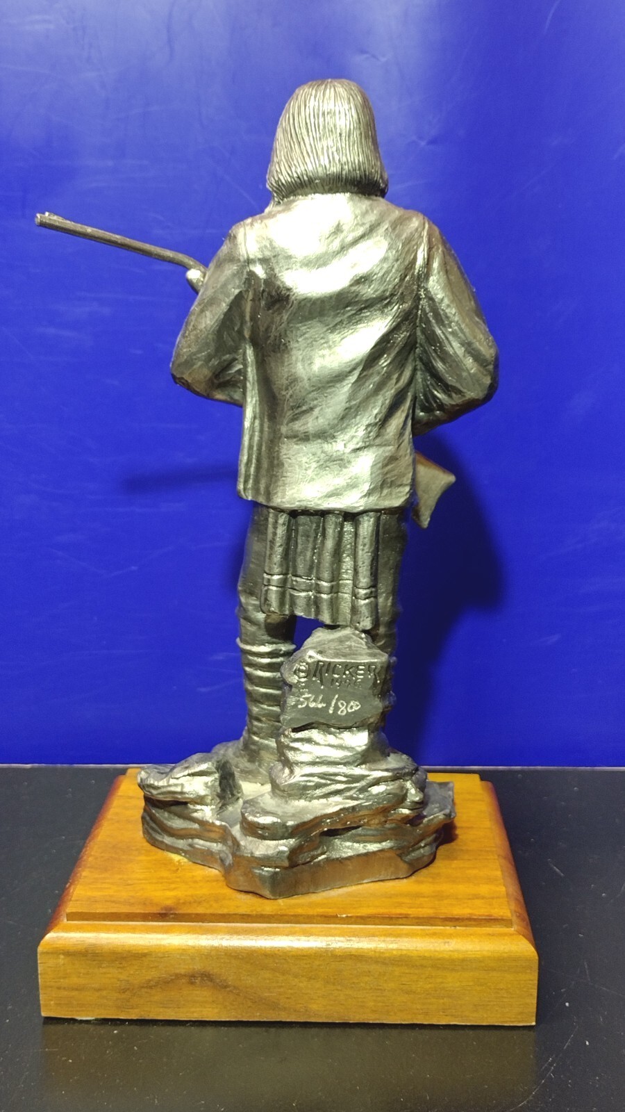 Michael Ricker Pewter Geronimo 1829-1909 Sculpture Signed & Numbered ...