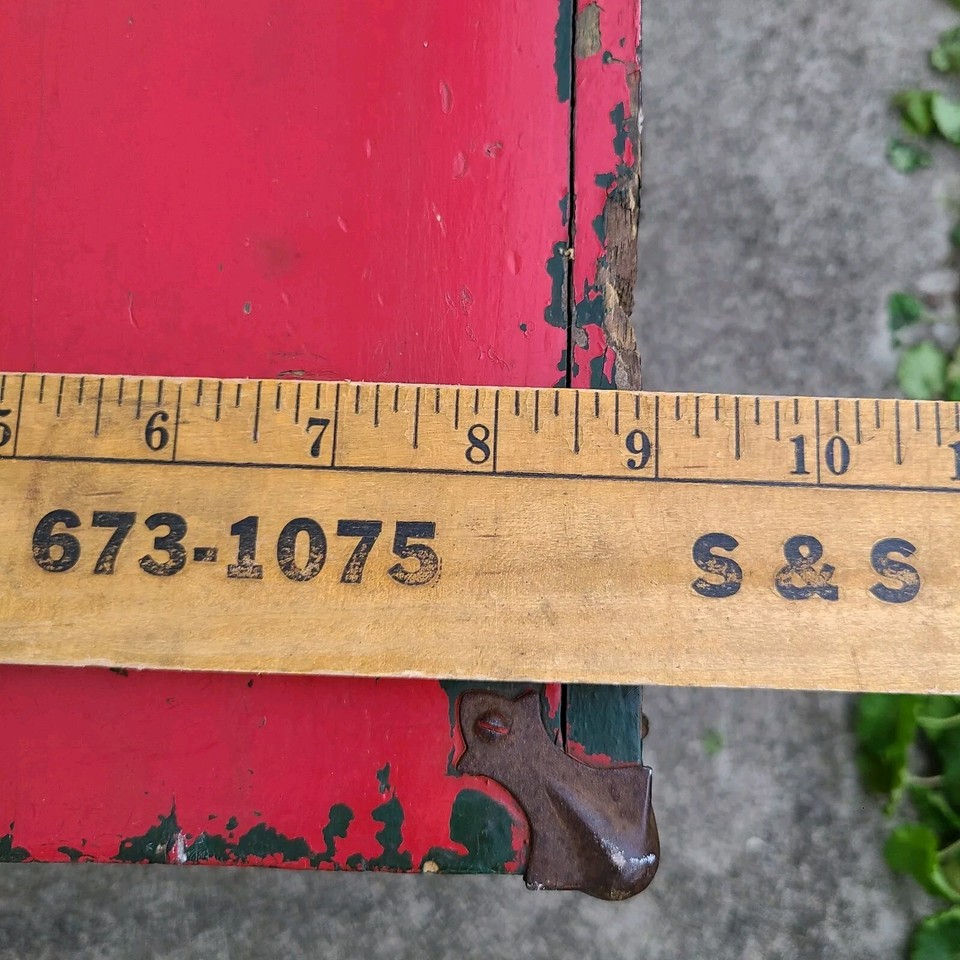 Antique Vintage Archery Box Bow Arrow Wooden Carrying Case Hunting ...