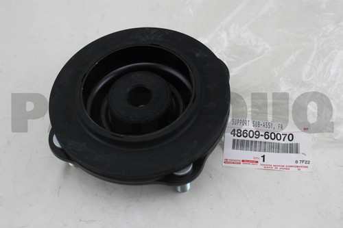 4860960070 Genuine Toyota SUPPORT SUB-ASSY, FRONT SUSPENSION, RH/LH ...