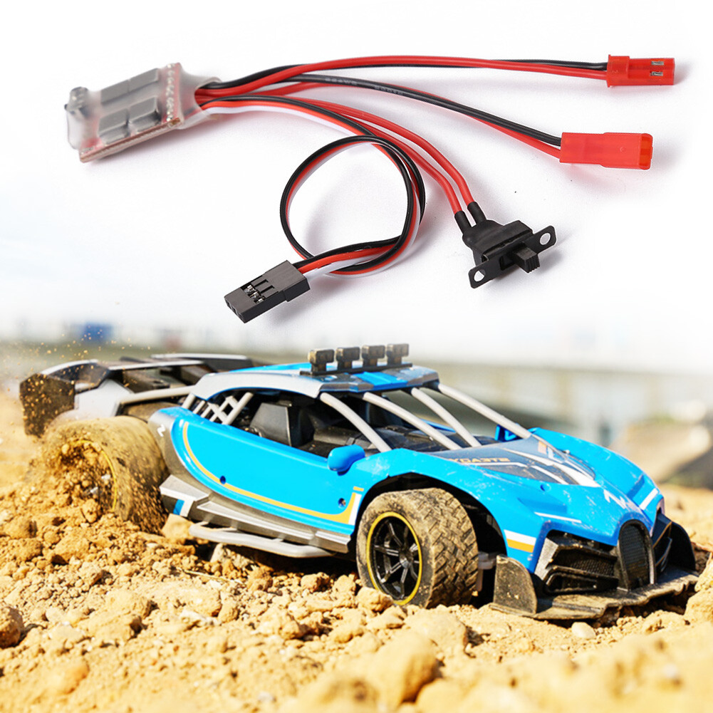 2pcs Durable Mini Brushed Electronic Speed Controller Set for RC Car ...
