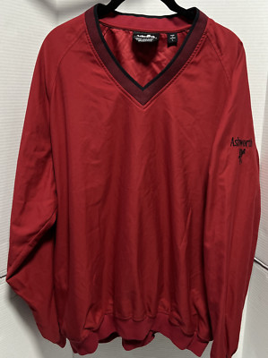 Men's Ashworth Golf Weather Systems Water Resistant Pullover Jacket ...