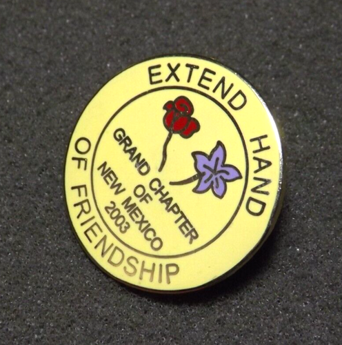 Masonic Freemasonry Grand Chapter of New Mexico 2003 Lapel Pin Extend ...